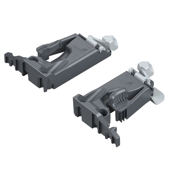 Hettich Quadro 1D Front Fixing Clip Set for 5/8in mat | Hardware ...