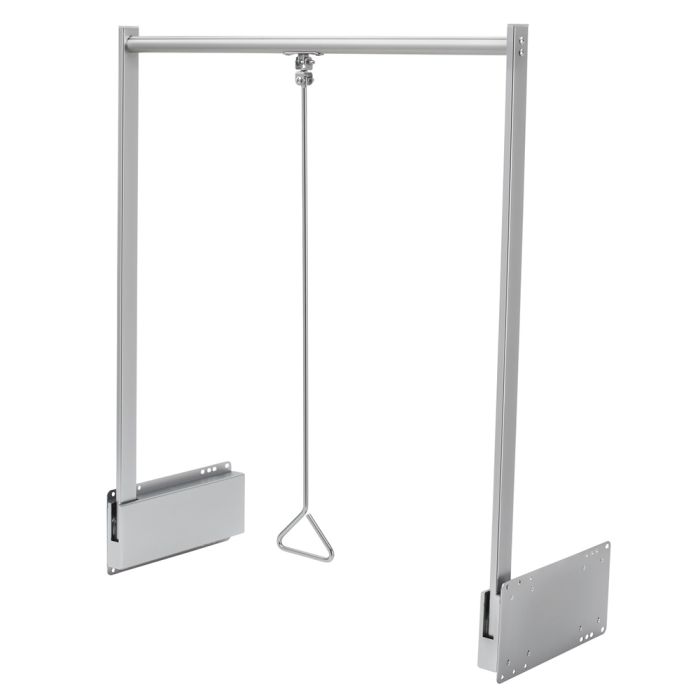 Rev-A-Shelf Premier Pulldown Closet Rod Satin Chrome 18" Wide CPDRSL ...