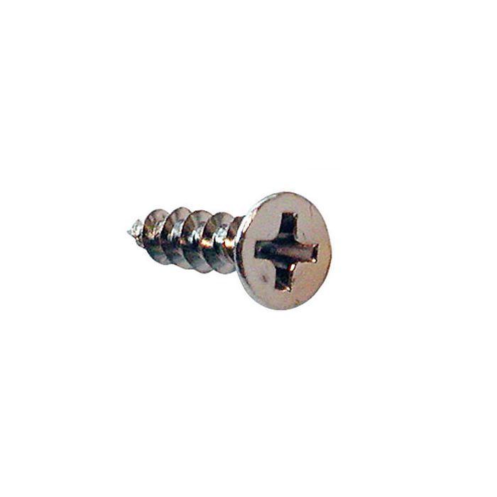 7x5/8 FH Phillips Wood Screw NICKEL | Hardware Distributors