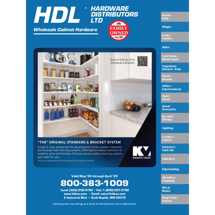 HDL Wholesale 2021 2022 Catalog Hardware Distributors