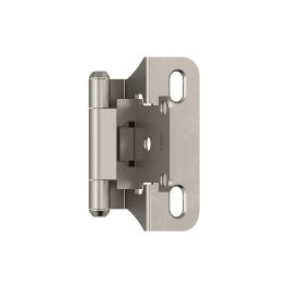 Hinge 1/4in Overlay Satin Nickel | Hardware Distributors