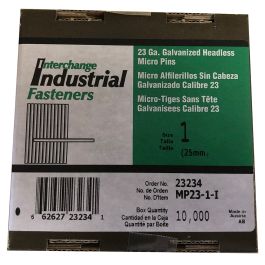 Interchange 23 gauge Micro Pin | Hardware Distributors