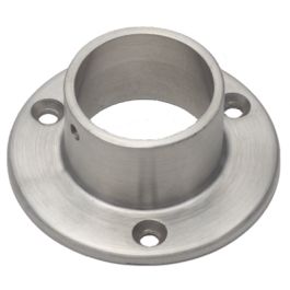 1-1/2in Wall Flange SATIN SS | Hardware Distributors